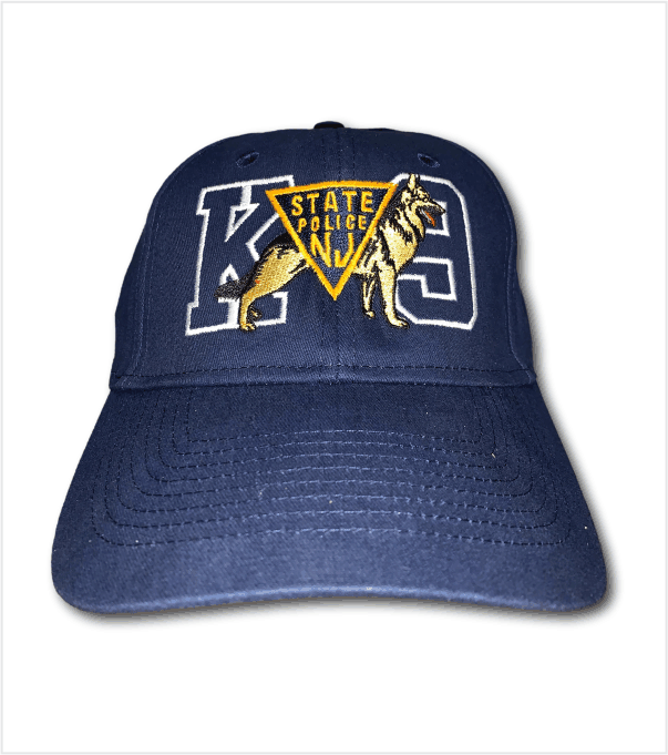 Navy with K9 Logo – True Blue and Gold